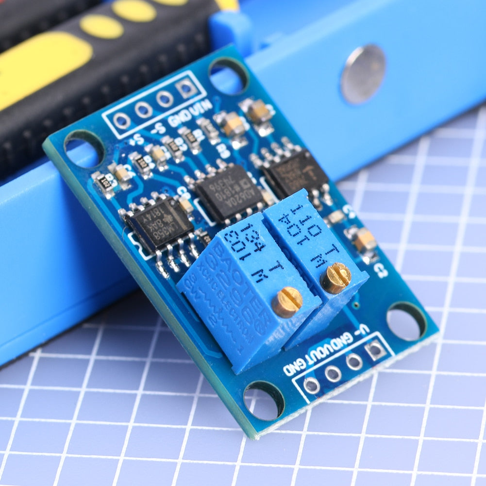 3-12V DC High Precision AD620 Microvolt mV Voltage Amplifier Module Sm ... 3-12V DC High Precision AD620 Microvolt mV Voltage Amplifier Module Sm ...