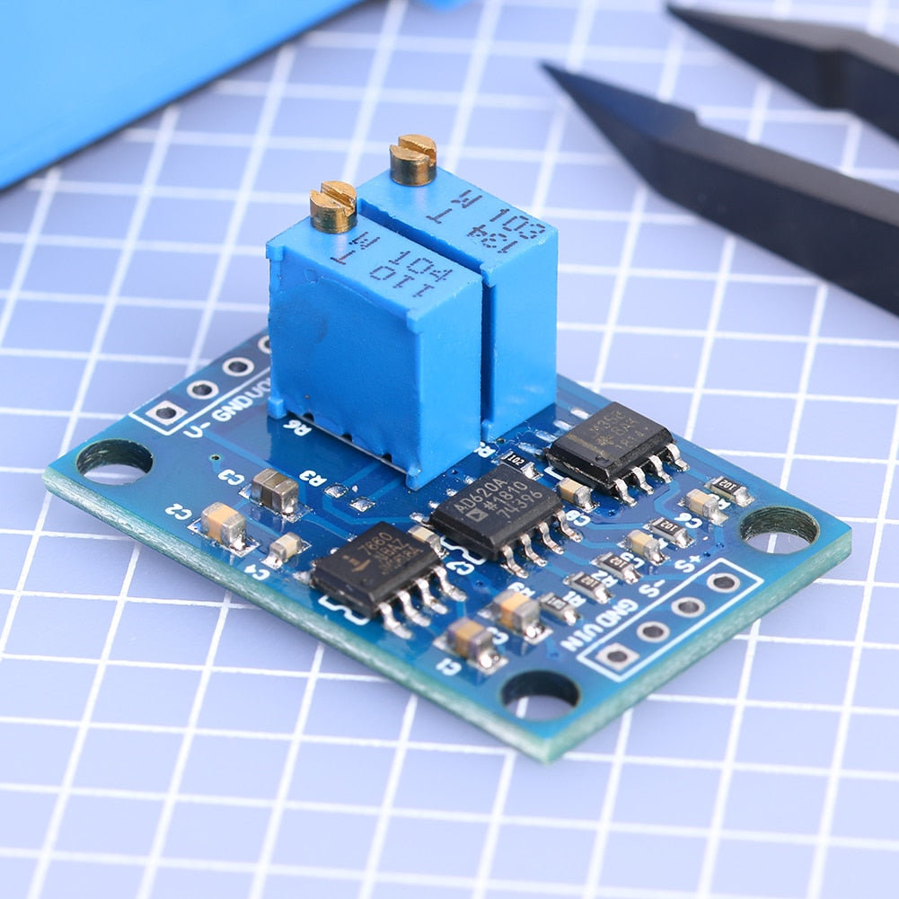 3-12V DC High Precision AD620 Microvolt mV Voltage Amplifier Module Sm ... 3-12V DC High Precision AD620 Microvolt mV Voltage Amplifier Module Sm ...
