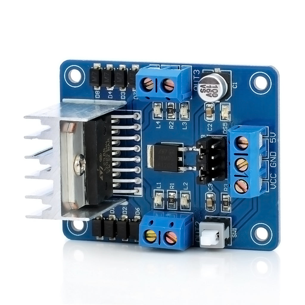 L298N Stepper Motor Driver Controller Board Module - Blue – pfdeal L298N Stepper Motor Driver Controller Board Module - Blue – pfdeal