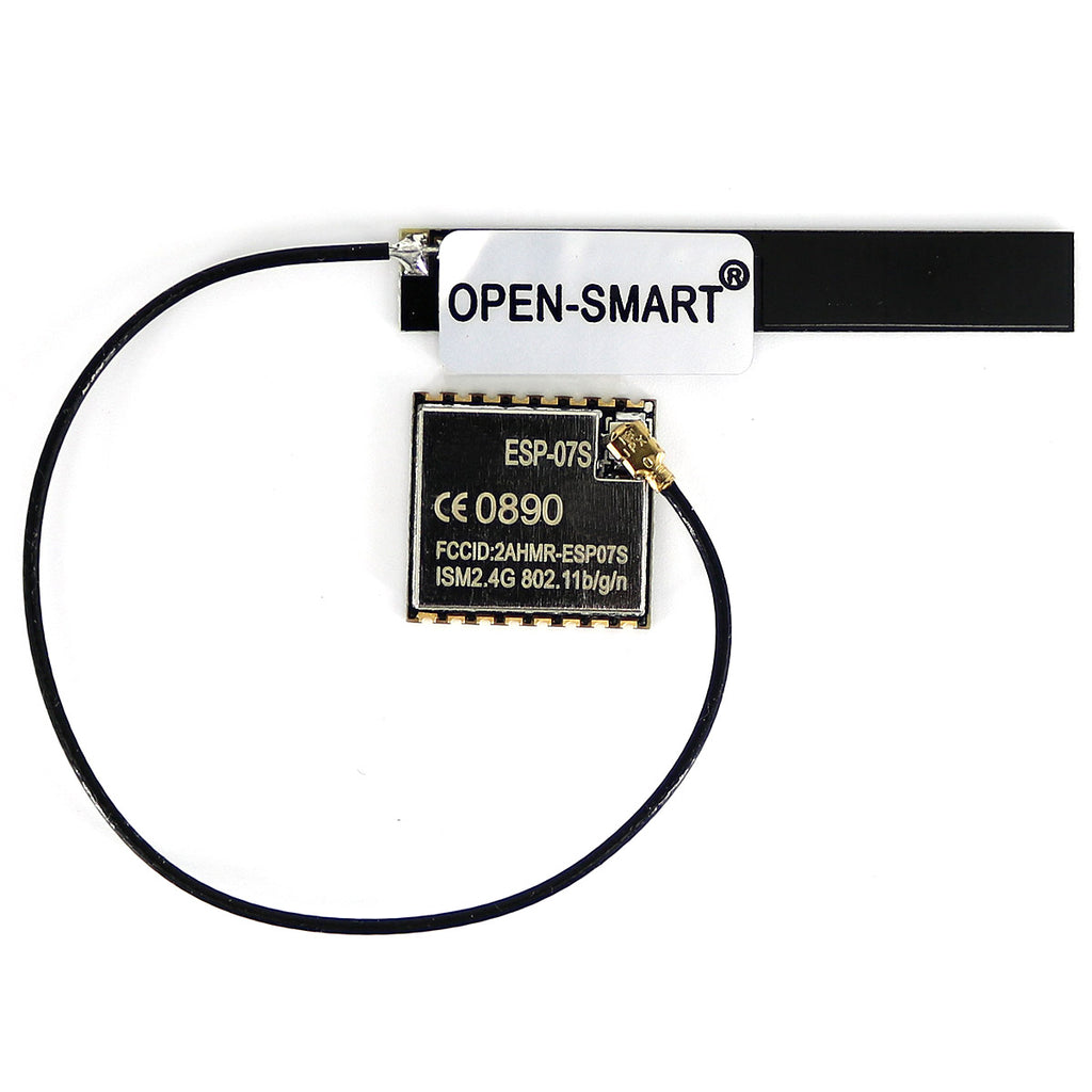 ESP-07S ESP8266 Serial Wi-Fi Transceiver Module + 2.4GHz PCB Antenna ... ESP-07S ESP8266 Serial Wi-Fi Transceiver Module + 2.4GHz PCB Antenna ...