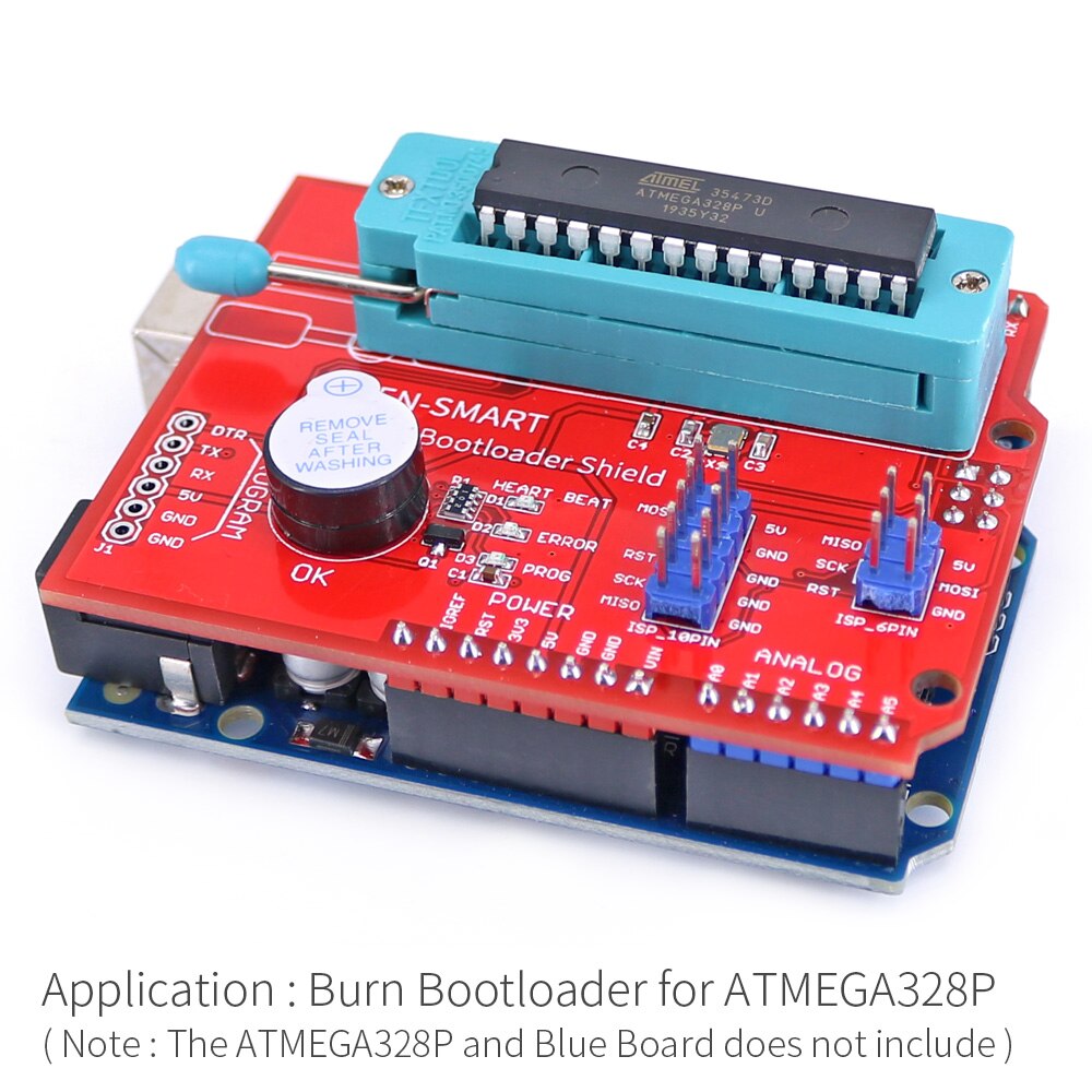 Avr Isp Bootloader Shield Burning Programmer Board For Atmega328p Boot Pfdeal