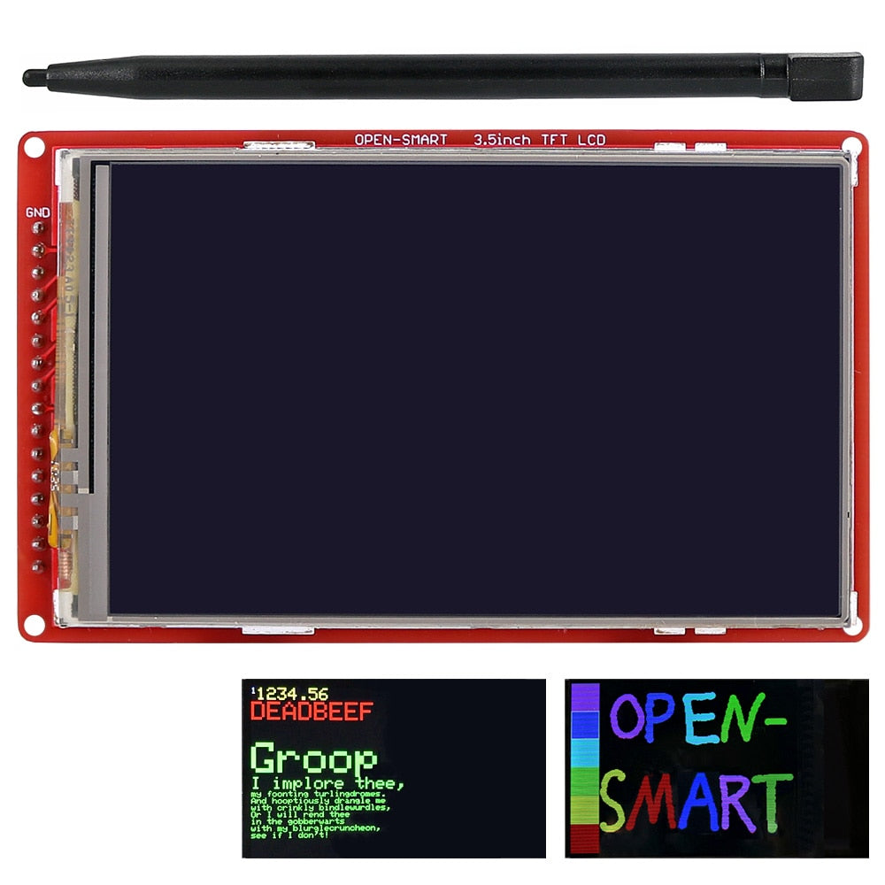 OPEN-SMART 3.5" Inch TFT LCD Display Shield Touch Screen Breakout Boar ...