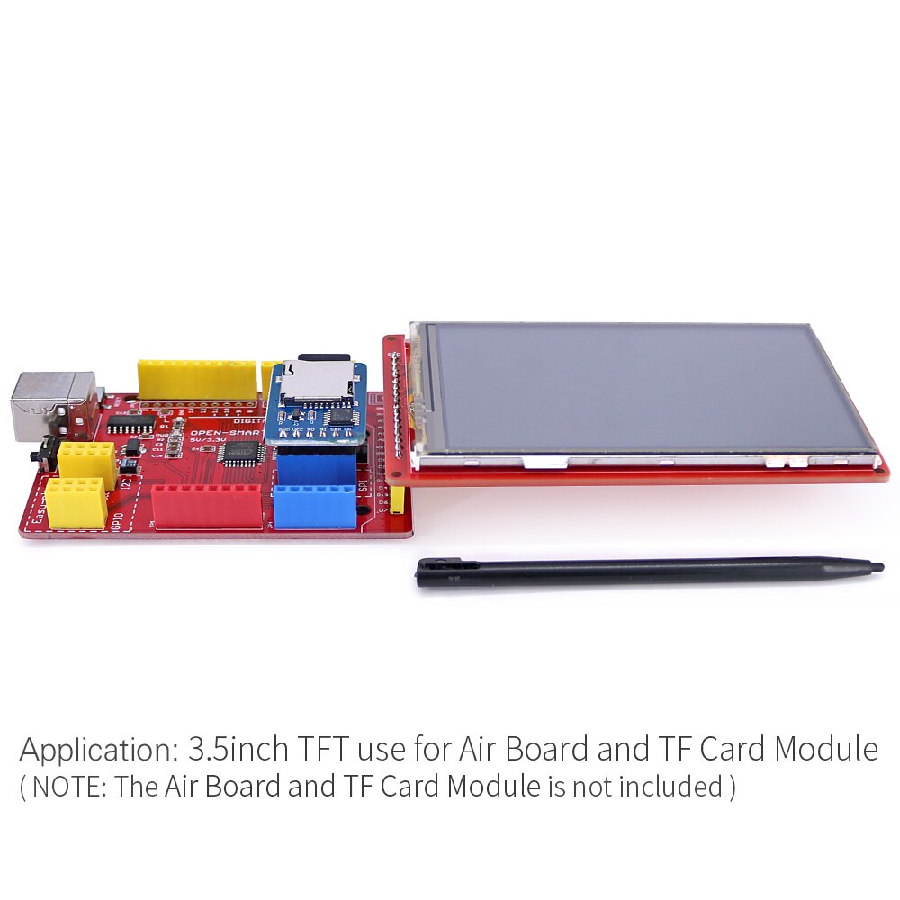 OPEN-SMART 3.5" Inch TFT LCD Display Shield Touch Screen Breakout Boar ...