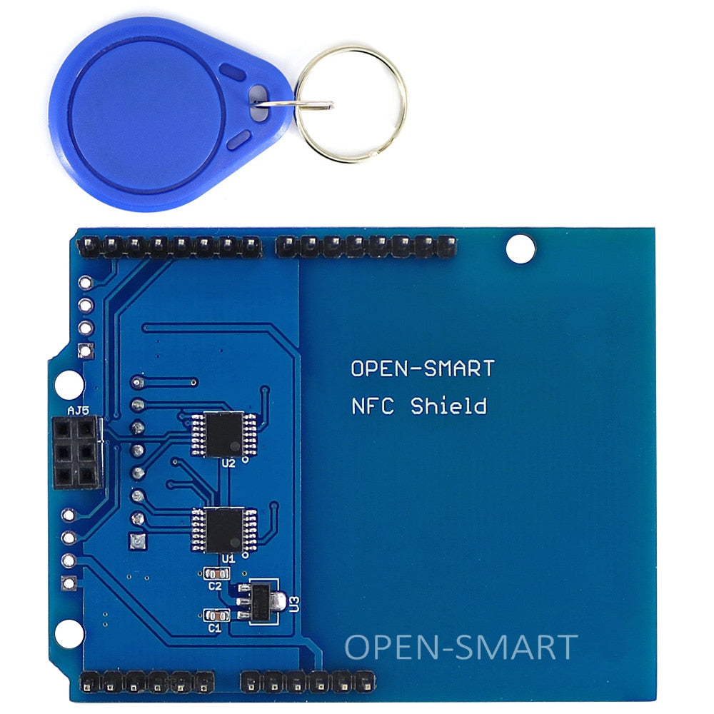 OPEN-SMART NFC Shield RFID RC522 Read And Write Module RF IC Card Sens ...