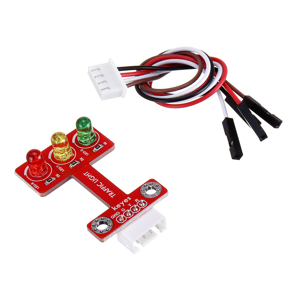 Keyes Brick LED Emitting Traffic Light Module(pad hole) Anti-reverse P ...