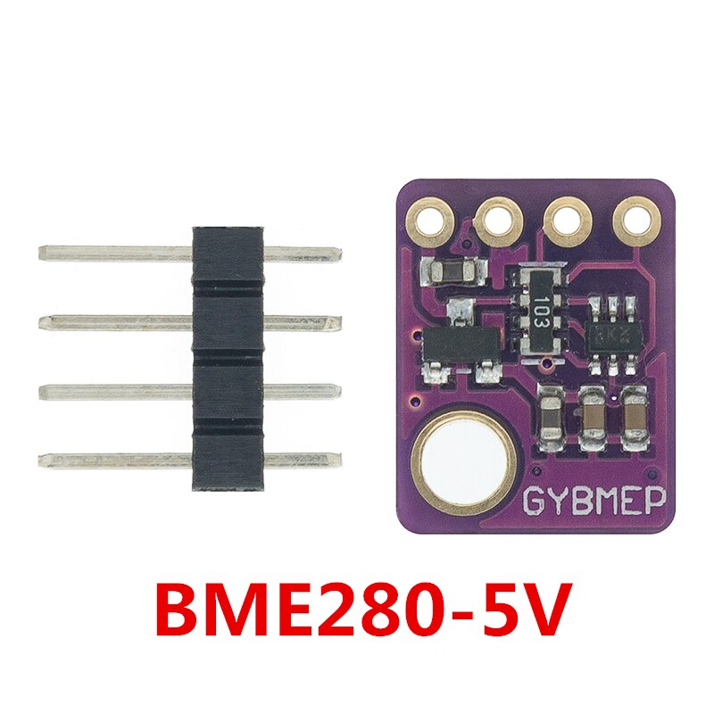BME280 3.3V 5V Digital Sensor Temperature Humidity Barometric Pressure ...