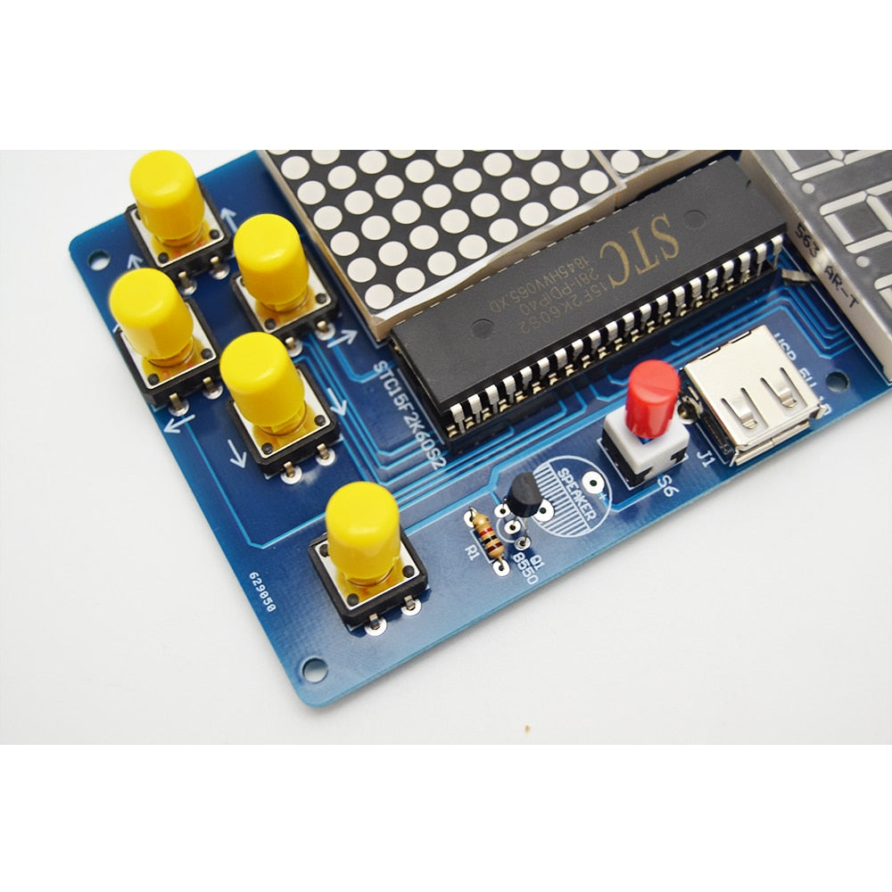 DIY Game Kit Retro Classic Electronic Soldering Kit , Tetris/Snake/Pla ...