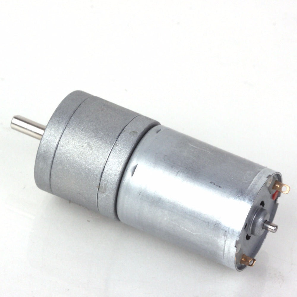 EBOWAN 370 High Torque 12 volt Gear Motor 24V 6V DC Reversed Electric ...