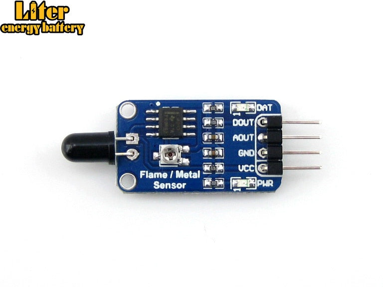 Fire Flame Sensor Module IR Infrared Flame Detection Sensor Module Fla ...
