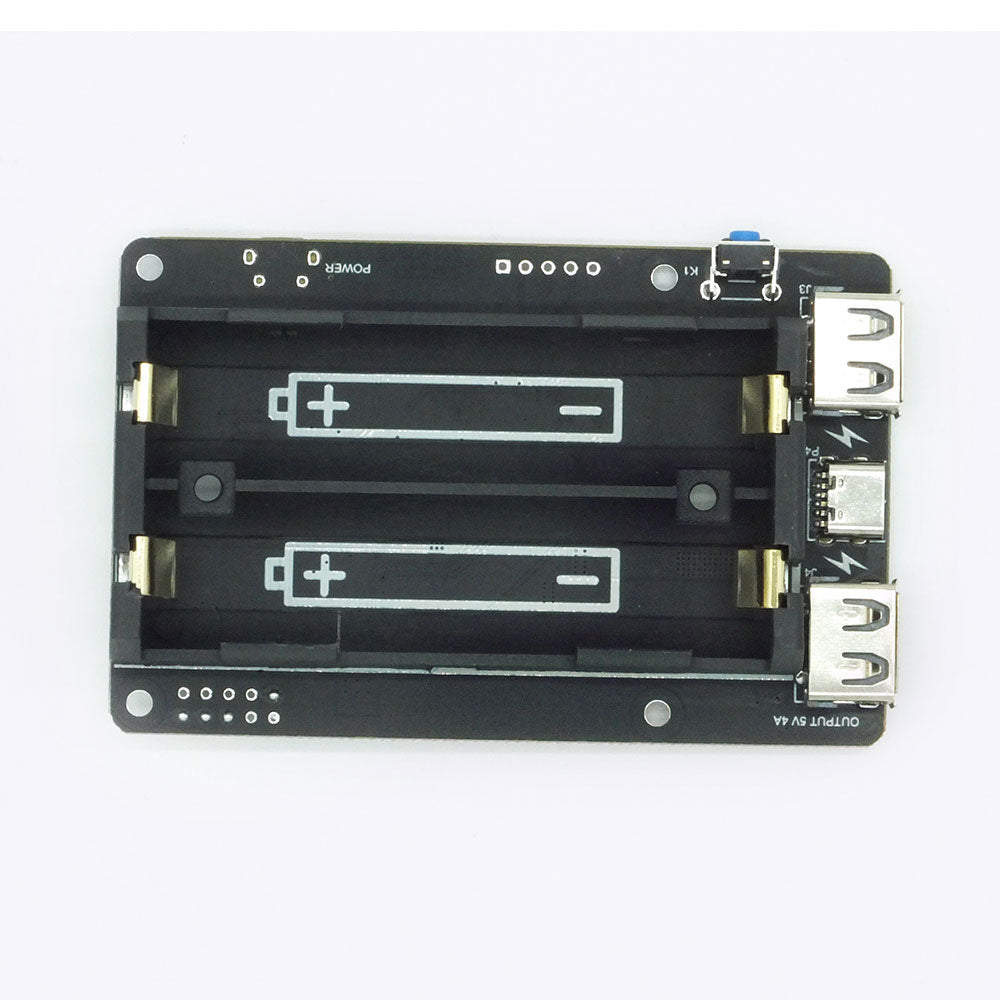 Original 18650 UPS Pro Power Supply Device Extended Two USBA Port for ...