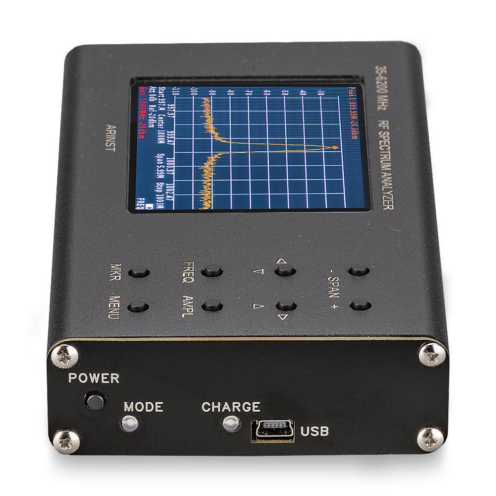 Portable RF Spectrum Analyzer Arinst Spectrum Explorer SSA-TG R2 With ...