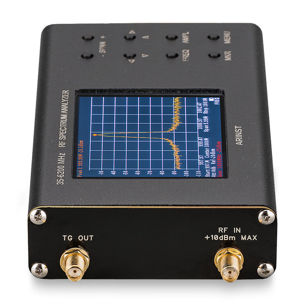 Portable RF Spectrum Analyzer Arinst Spectrum Explorer SSA-TG R2 With ...