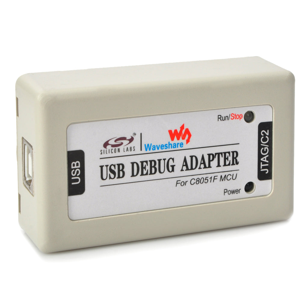 USB Debug Adapter C8051F C2/JTAG Port Emulator - White – pfdeal