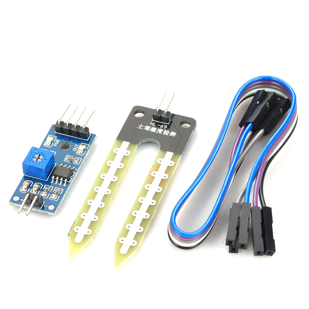 Produino LM393 Soil Moisture Sensor/Soil Detection Module for Arduino ...