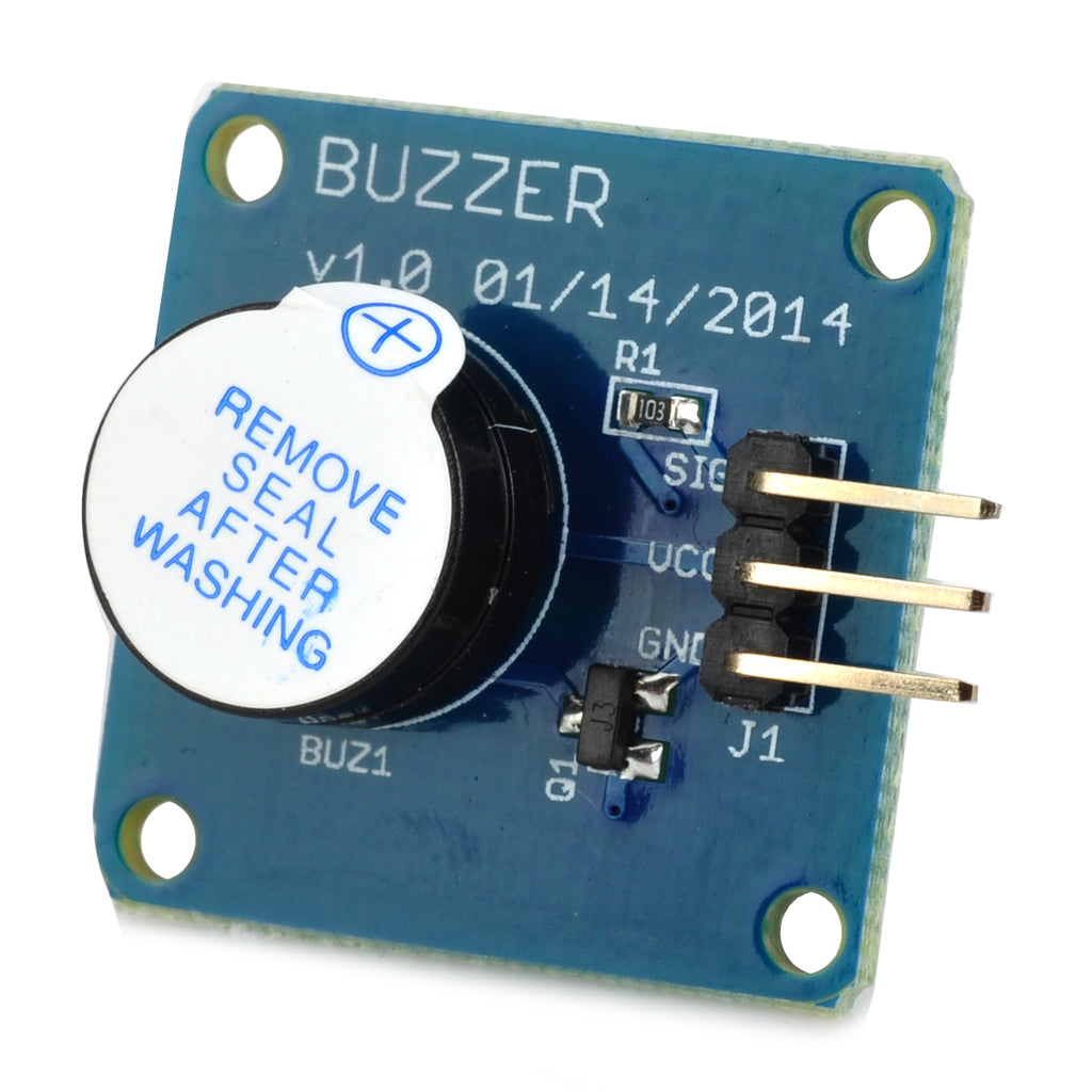 Active High Level Buzzer Alarm / Speaker Buzzer Module - Blue – pfdeal
