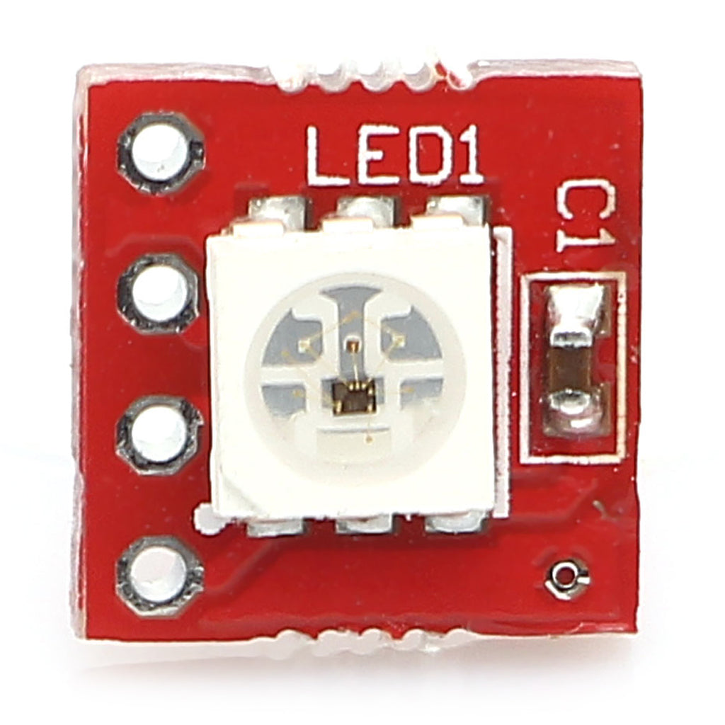 KEYES MD0312 KEYES-2812-1bit Full Color 5050 RGB LED Module - Red – pfdeal