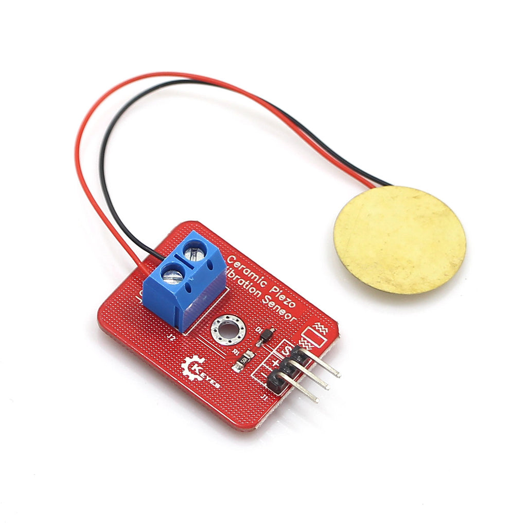 KEYES Analog Piezoelectricity Ceramic Vibration Sensor for Arduino – pfdeal