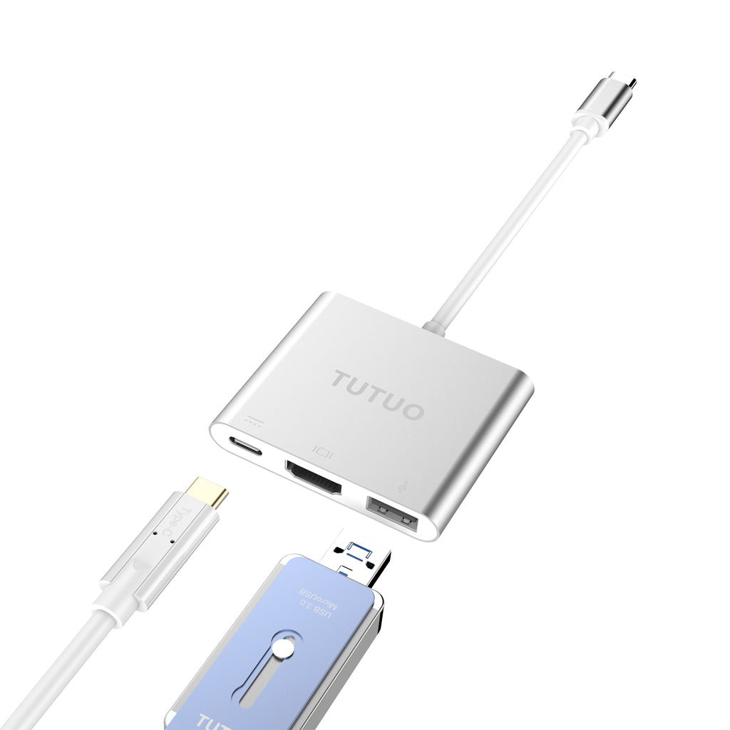 TUTUO USB Type-C to HDMI HUB Charging Adapter for Nintendo Switch Dock ...