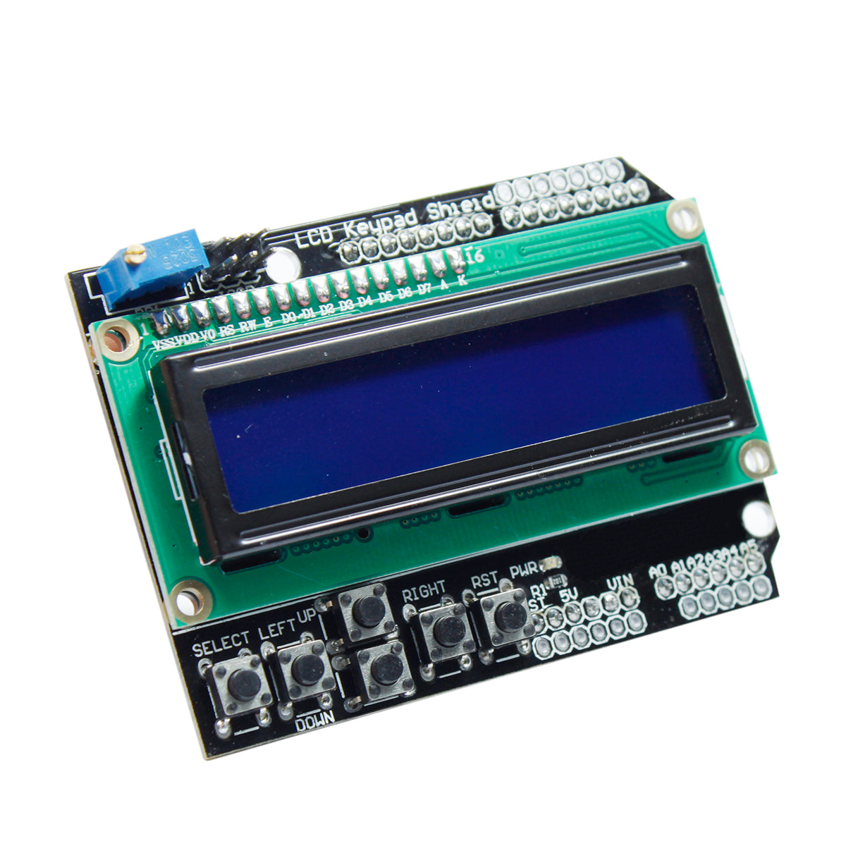 NITEO LCD 1602 Keypad Shield Extension Panel for Arduino Due UNO R3 Me ...