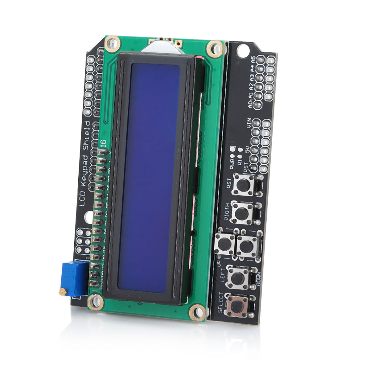 NITEO LCD 1602 Keypad Shield Extension Panel for Arduino Due UNO R3 Me ...