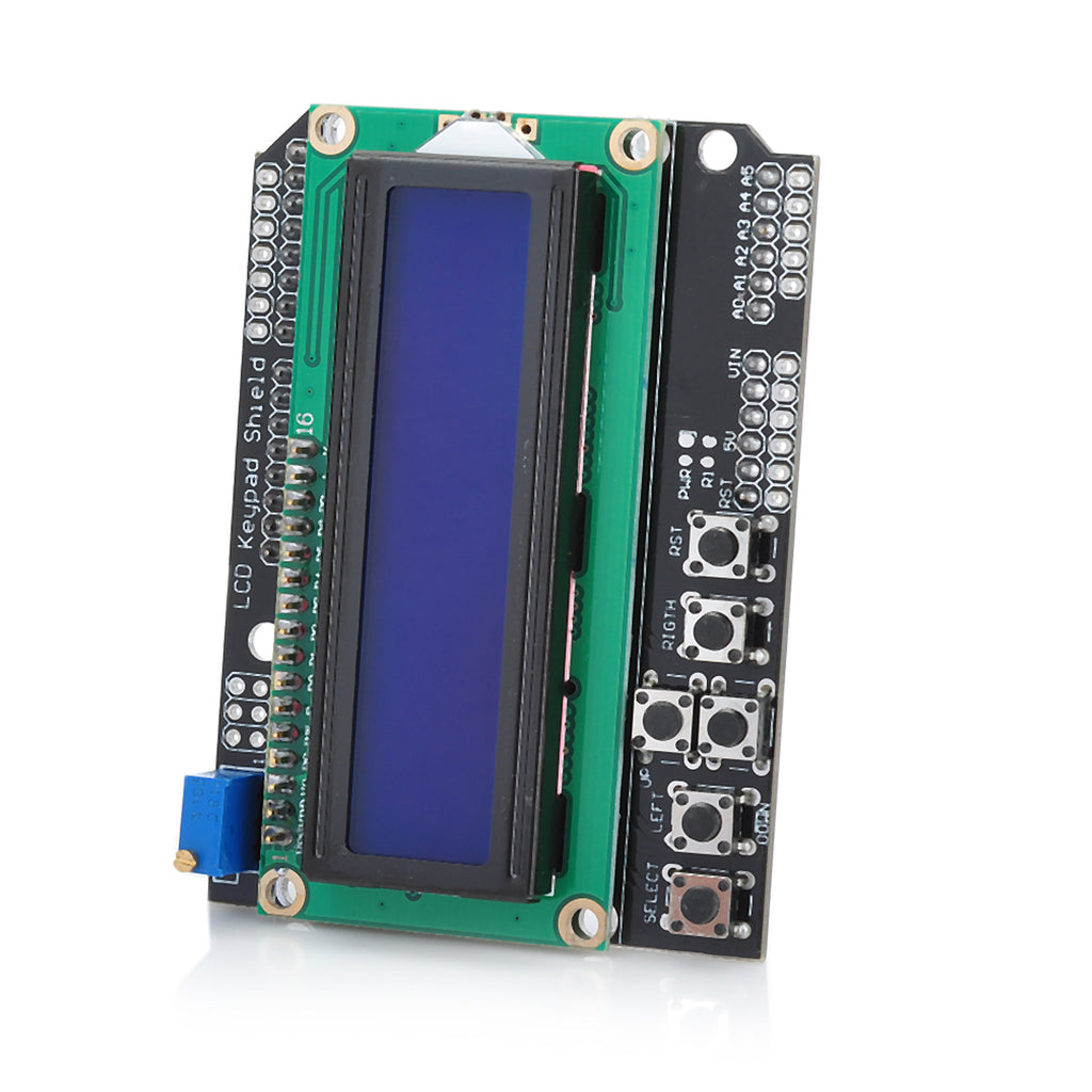 NITEO LCD 1602 Keypad Shield Extension Panel for Arduino Due UNO R3 Me ...