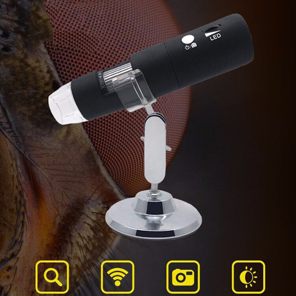 WIFI Highly Clear USB Digital Electron Microscope Maintenance Magnifie ...